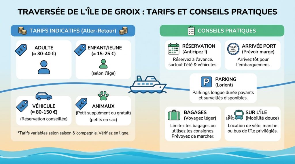 Traversée de l’île de groix : tarifs et conseils pratiques – Wohohoho